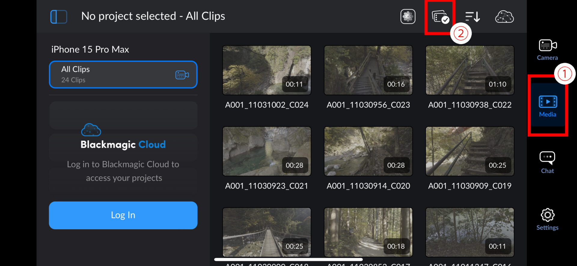 Black Magic Cameraアプリ : iPhoneの使い方徹底解説｜撮影から素材共有まで - Photography Blog